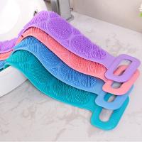 China Thick silicone-backed bath towel | Non-slip, soft bath towel wholesale for sale