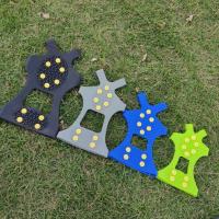 China Bulk Silicone Anti-slip Ice Cleat Shoe Covers | Winter Non-slip Shoe Protectors Wholesale for sale