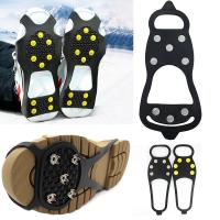China Bulk Silicone Anti-slip Ice Cleat Shoe Covers | Winter Non-slip Shoe Protectors Wholesale for sale