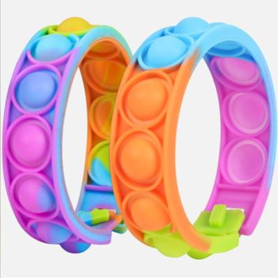 China Bulk Silicone Pressure-reducing Wristband | Soft Comfortable Anti-fatigue Wristband Wholesale for sale