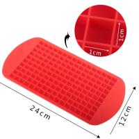China Bulk 160 Silicone Ice Cube Trays | 1*1*1cm Small Square Ice Molds Wholesale for sale