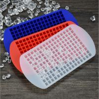 China Bulk 160 Silicone Ice Cube Trays | 1*1*1cm Small Square Ice Molds Wholesale for sale