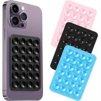 China Bulk Silicone Phone Suction Cup | Strong Grip Anti-slip Phone Holder Mat Wholesale for sale