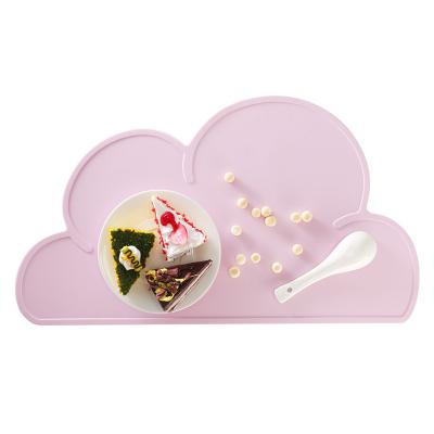 China Bulk Silicone Baby Meal Mat | Waterproof Non-slip Children Feeding Mat Wholesale for sale