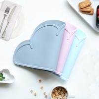 China Bulk Silicone Baby Meal Mat | Waterproof Non-slip Children Feeding Mat Wholesale for sale