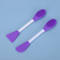 China Bulk Double-ended Silicone Facial Mask Brush | Soft Skin-friendly Makeup Brush Wholesale for sale