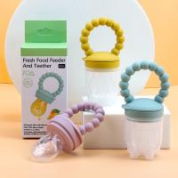 China Factory Wholesale Food Grade Silicone Baby Fruit Vegetable Bite Pacifier Teething Toy | BPA Free Infant Soothing Teether for sale