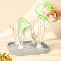China Factory Wholesale Detachable Baby Bottle Drying Rack | Food Grade Infant Bottle Drainer OEM ODM for sale