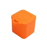 China Factory Wholesale Silicone Salad Tomato Sauce Container | 4.5 oz Leak-Proof Lid Lunch Box Divider Dipping Dish OEM ODM for sale