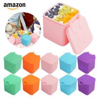 China Factory Wholesale Silicone Salad Tomato Sauce Container | 4.5 oz Leak-Proof Lid Lunch Box Divider Dipping Dish OEM ODM for sale