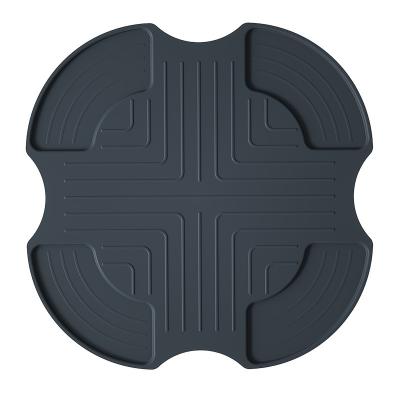 China Factory Wholesale Air Fryer Silicone Heat Insulation Pad | Kitchen Countertop Non-Slip High-Temperature Pad OEM ODM for sale