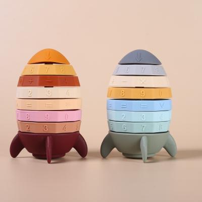 China OEM/ODM Food-Grade Silicone Stacker Toys - Children's Digital Intelligence Early Education Toy (Factory Wholesale) for sale