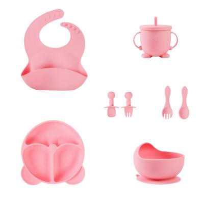 China OEM/ODM Food-grade Baby Feeding Tableware Set - Silicone Bowl, Spoon & Fork for Infant Feeding for sale