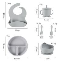 China OEM/ODM Food-grade Baby Feeding Tableware Set - Silicone Bowl, Spoon & Fork for Infant Feeding for sale