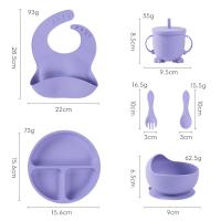 China OEM/ODM Food-grade Baby Feeding Tableware Set - Silicone Bowl, Spoon & Fork for Infant Feeding for sale