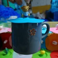 China OEM/ODM Customized Creative Flower Silicone Lid - Food-grade Dust-proof Cup Cover for Glass Mug & Food Preservation for sale