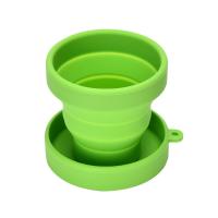 China OEM/ODM Outdoor Sports Foldable Water Cup - Portable Silicone Travel Cup, Stretchable & Logo Printable for sale