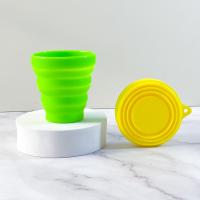 China OEM/ODM Outdoor Sports Foldable Water Cup - Portable Silicone Travel Cup, Stretchable & Logo Printable for sale