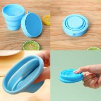 China OEM/ODM Outdoor Sports Foldable Water Cup - Portable Silicone Travel Cup, Stretchable & Logo Printable for sale