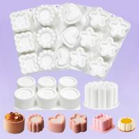China OEM/ODM Multi-style Silicone Molds - Groove Flowers, Hearts, Stars, Mousse/Cake/Pudding & Candle Molds for sale
