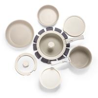 China OEM/ODM Household Pot Lids - Silicone Gap Lid, Tempered Glass Flat Lid for Frying Pan, Soup Pot, Milk Pot (Detachable Handle, Manufacturer Wholesale) for sale