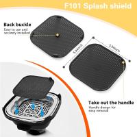 China Silicone Splash-Proof Net for Ninja AF400/AF451 Air Fryer | Reusable Silicone Splash-Proof Board & Pad for sale