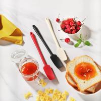 China Factory Wholesale New Silicone Butter Knife Set, Multi-Purpose Jam Bread Cheese Cream Knife, Food-Grade Non-Stick Kitchen Utensils for sale