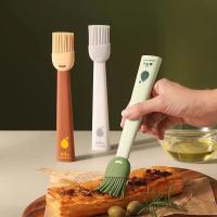 China Factory Wholesale Food-Grade Silicone Oil Brush, High-Temperature Resistant Kitchen Brush for Baking, Grilling, Pancake & Grilled Meat Oil Application for sale