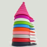 China Factory Wholesale Silicone Folding Funnel, Large-Bore Suction Nozzle, For Mixed Grain Storage Bag, Ice Bag Water Filling & Soy Sauce Jug for sale
