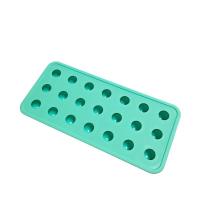China Factory Wholesale Silicone Ice Hockey Mold, Household Soft-Bottom Ice Tray for Ice Beads, Ice Cubes & Self-Made Ice Hockey, Easy to Demold for sale
