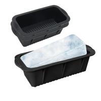 China Factory Wholesale Silicone Easy-Demolding Toast Mold, Kitchen Bread Baking Tray, Rectangular Cake Baking Mold, High-Temperature Resistant Baking Mold for sale