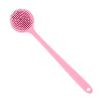 China Factory Wholesale Silicone Bath Brush, Multi-Functional Double-Sided Massage Brush for Bathing, Back Rubbing & Mud Scrubbing, Soft Skin Care Bath Brush Manufacturer for sale