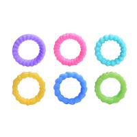 China Factory Wholesale Unpack Sensory Ring, Soft Silicone Texture Children's Toy for Stress Relief & Brain Development for sale