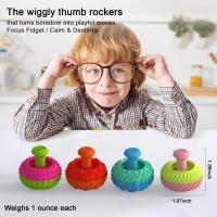 China Factory Wholesale Silicone Game Controller Thumb Fidget Toy, Joystick Stress Relief Sensory Toy For Kids And Adults for sale