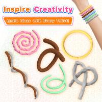 China Factory Wholesale Fidget Toys Sensory Sticks, Texture-Responsive Bending-Foldable Rods & Calming Sensory Silicone Handwatches for Autistic Children for sale