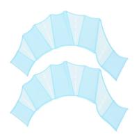 China Factory Direct Supply Silicone Swimming Flippers, Suitable for Adults & Children, Underwater Swimming Paddling & Flying Fish Snorkeling Equipment for sale