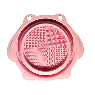 China Factory Direct Supply Makeup Tool Cleaning Pad, Customizable Silicone Cleaning Pad, Special for Powder Puff and Sponge for sale