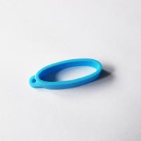 China 40mm Silicone Hanging Ring with Anti-slip Design, FDA Certified Food Grade Silicone, Factory Direct Supply for Wholesale & Customization for sale