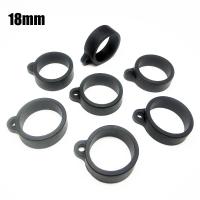 China 8mm Hook with 13/16/18/20mm Ring & 40mm Black Silicone Ring, Durable Silicone Hardware, Factory Direct Wholesale & Customization for sale