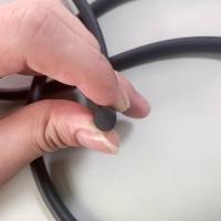 China High-temperature Resistant Silicone Solid Strip, Waterproof Sealing Rubber Strip, Transparent Silicone Round Strip, FDA Certified, Factory Direct Wholesale & Customizable for sale