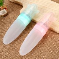 China Factory Direct Baby Complementary Feeding Products - Rice Cereal, Feeding Bottles, Silicone Rice Flake Bottles & Squeeze Bowl Spoon Set for sale