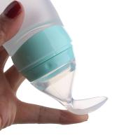 China Factory Direct Baby Complementary Feeding Products - Rice Cereal, Feeding Bottles, Silicone Rice Flake Bottles & Squeeze Bowl Spoon Set for sale