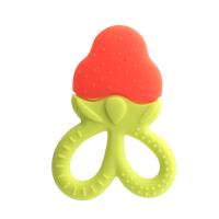 China Factory Direct Silicone Baby Teething Toy - Fruit-Shaped Tooth Care Stick, BPA-Free Safe Teether for Infants for sale