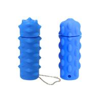 China Factory Direct Silicone Pressure-Relieving Massage Sensory Keychain - Soft, Fidget Stress Relief Key Ring for sale