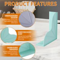 China Factory Direct Silicone Waterproof Board for Home Washbasin, Reinforced Support Belt & Suction Cup Anti-Splash Pad for sale