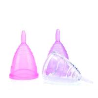 China Factory In-Stock Reusable EU-Standard Liquid Silicone Menstrual Cup, Leak-Proof & Customizable for sale