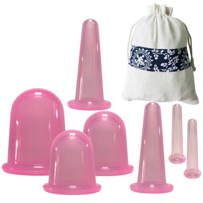 China Factory Direct 7-Piece Household Silicone Suction Cup Set - Massage & Moisture-Absorbing Silicone Suction Cups for sale
