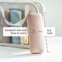 China Silicone Makeup Brush Storage Tube | Factory Direct OEM/ODM Wholesale, Travel-Friendly Cosmetics Organizer for sale