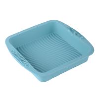 China Food-grade High-temperature Resistant Wave-shaped Bottom Silicone Cake Mold Baking Tray | Factory Direct Supply for sale