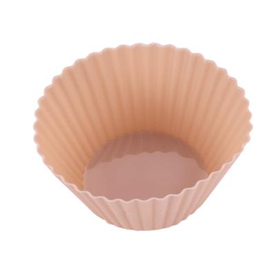 China 7cm Small-sized Silicone Muffin Cup, High-temperature Resistant Baking Cake & Egg Tart Mold | Factory Direct Supply for sale